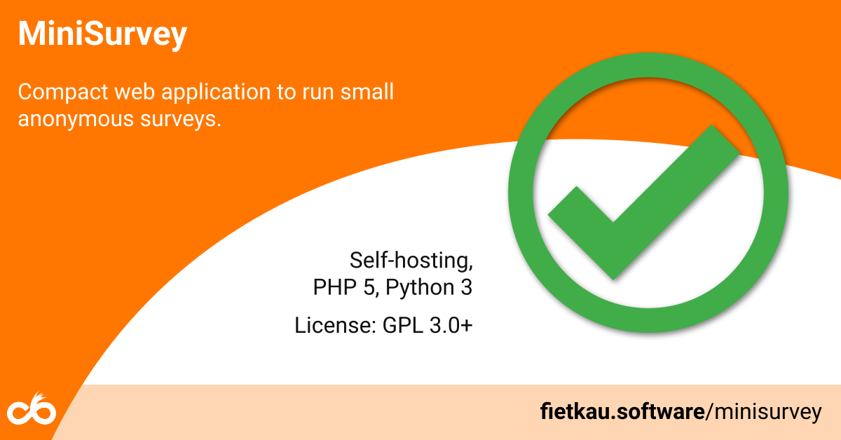 MiniSurvey – Julian Fietkau